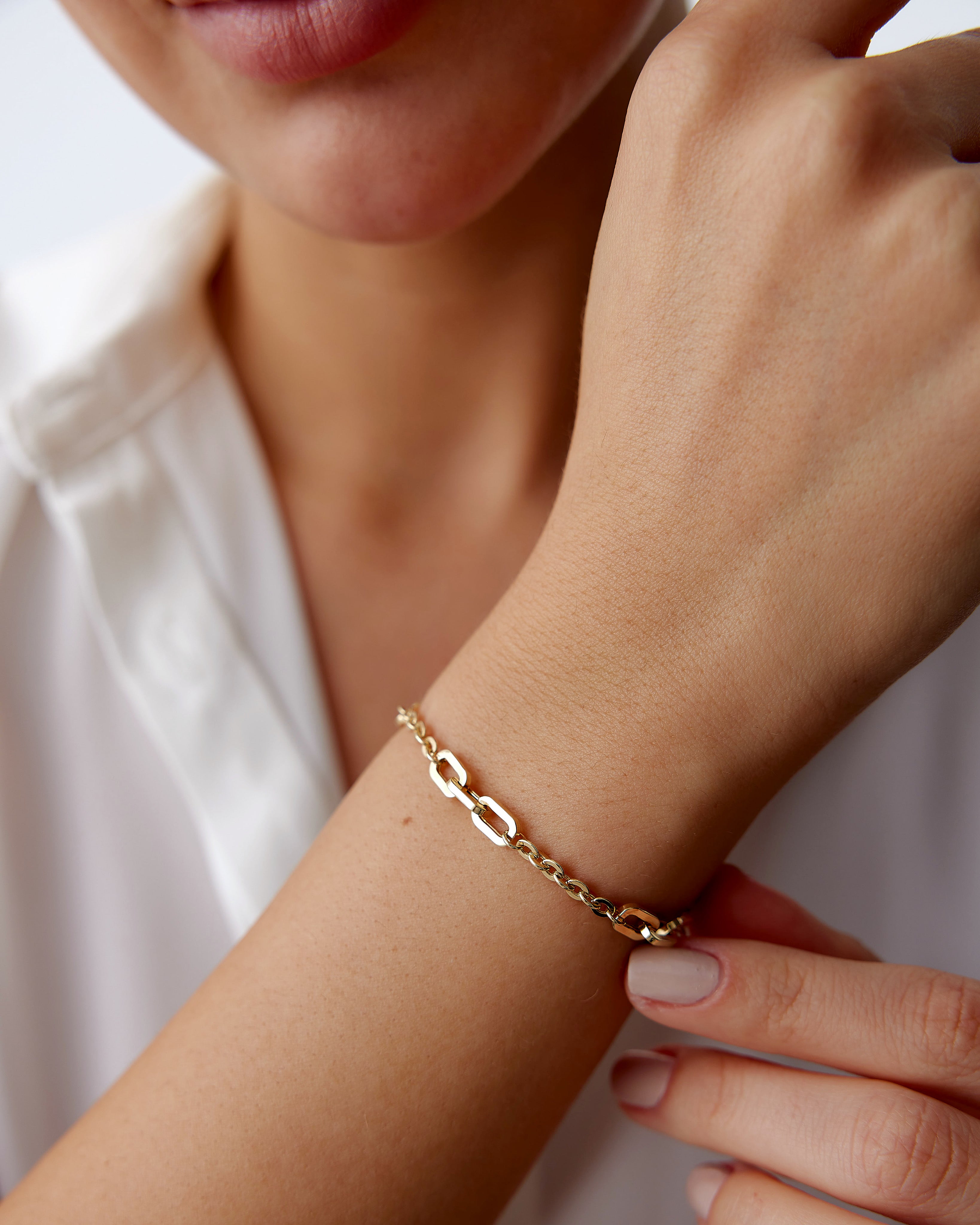 Three Paper Clips Bracelet – Çağdaş Kuyumculuk
