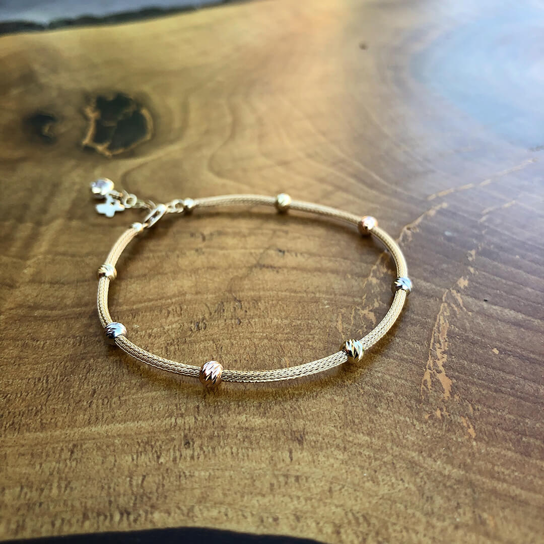 Three Color Dorica Bulk Bracelet – Çağdaş Kuyumculuk